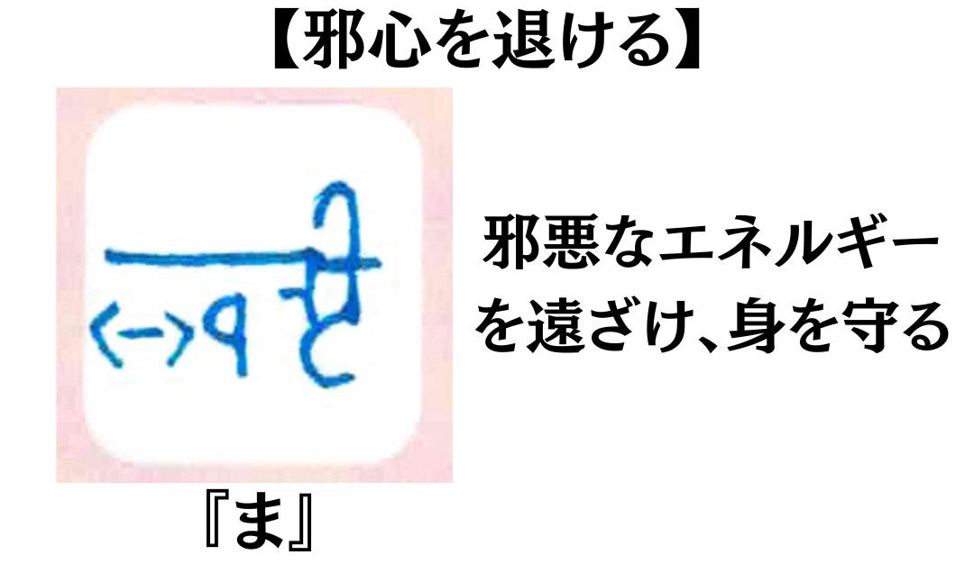 龍体文字『ま』の意味や活用方法を紹介!【邪悪なエネルギーを遠ざけ、身を守る】 お守り龍神アクセサリー・ハンドメイド
